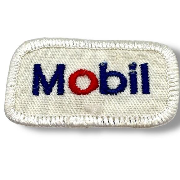 Accessories | Vintage Mini Exxon Mobile Service Station Uniform Patch ...